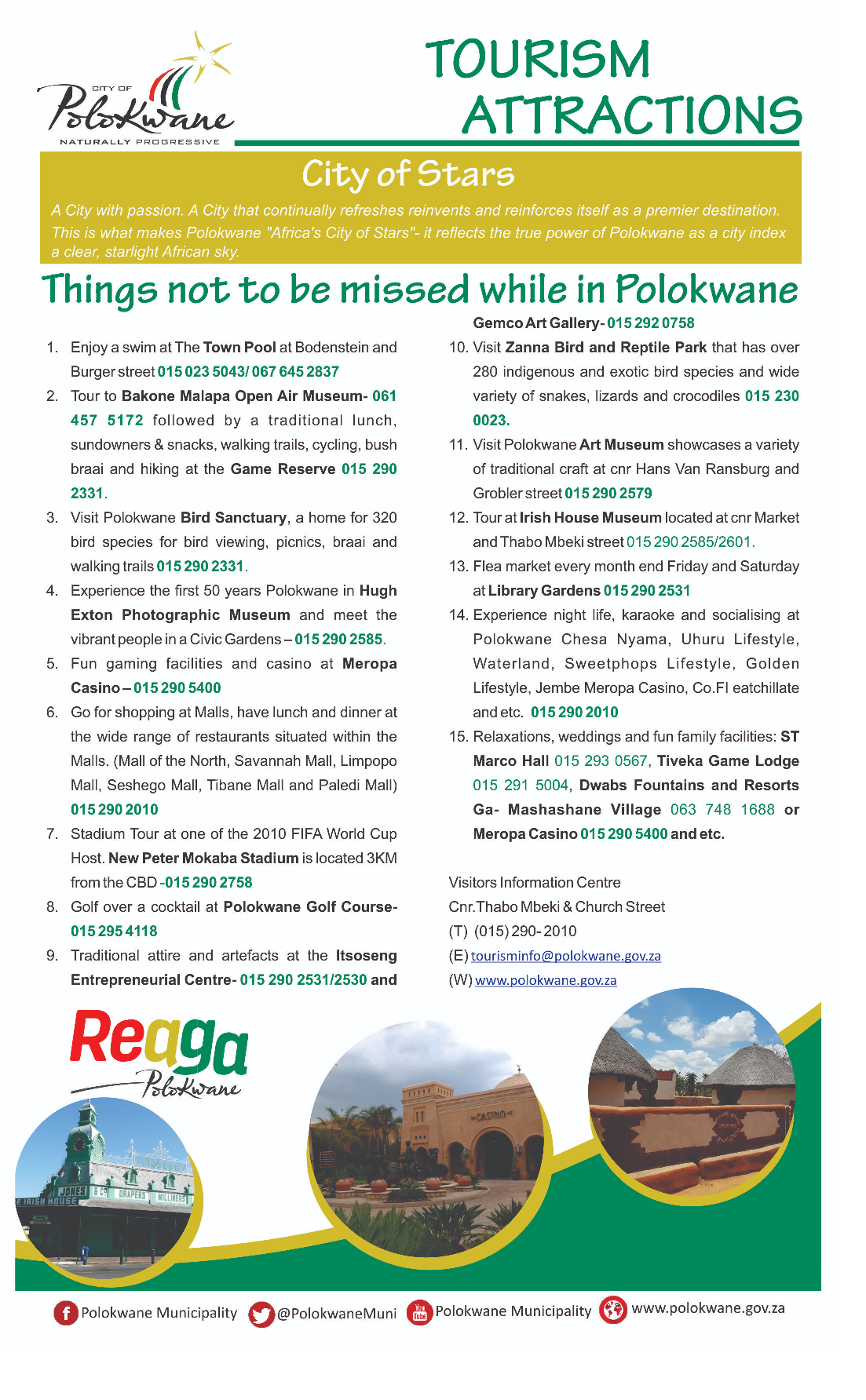 Tourism in Polokwane – Polokwane Municipality Tourism in Polokwane – Polokwane Municipality