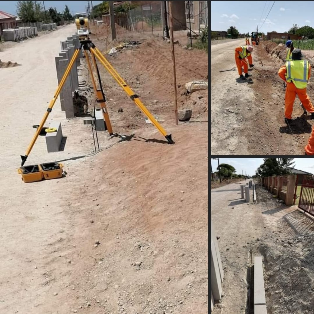 PAVING PROJECT UNDERWAY IN THE MOLETJIE CLUSTER - Polokwane Municipality